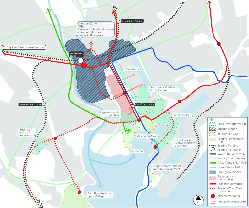 South Wales Metro & Lloyd George Avenue – Mark Barry